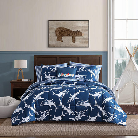 Click here for Eddie Bauer Vinny And Shark Friends Easy Care Comf... prices