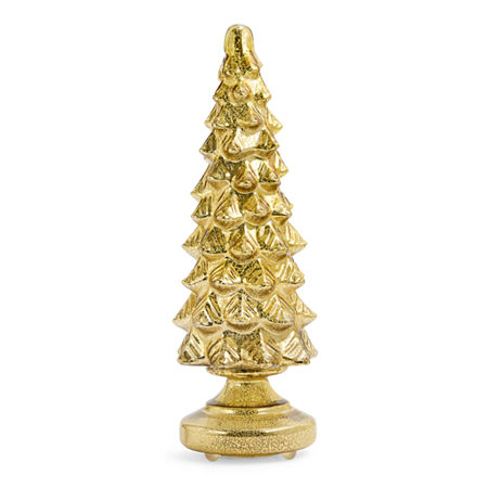 Click here for Martha Stewart 18in Gold Glass Tree Christmas Tabl... prices