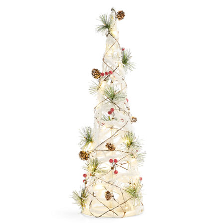 Click here for North Pole Trading Co. 24in Cone Tree Christmas Ta... prices