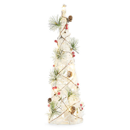 Click here for North Pole Trading Co. 20in Cone Tree Christmas Ta... prices