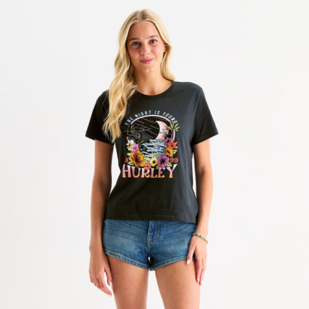 Click here for Hurley Womens Crew Neck Short Sleeve Juniors Graph... prices