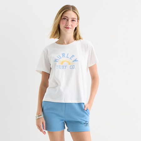 Click here for Hurley Womens Crew Neck Short Sleeve Juniors Graph... prices