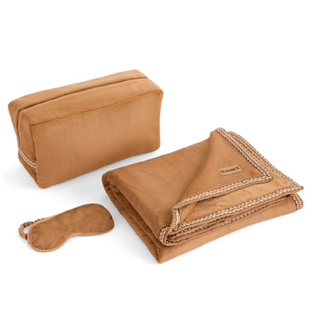 Click here for Bearpaw Coco Plush 3-pc. Throw Travel Set  One Siz... prices