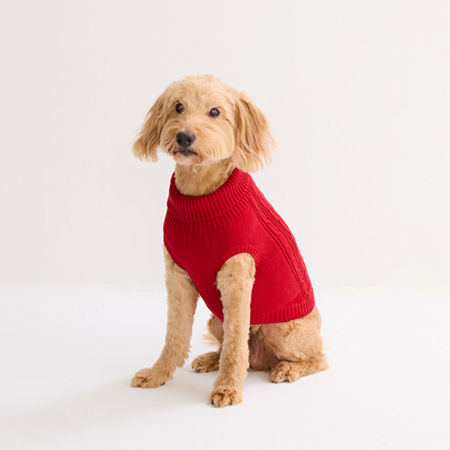 Click here for St. Johns Bark Dog Sweater  Xxl-dog  Red prices