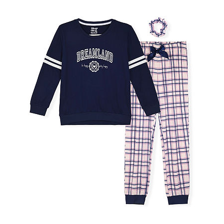 Click here for Sleep On It Little & Big Kid Girls Crew Neck Long... prices