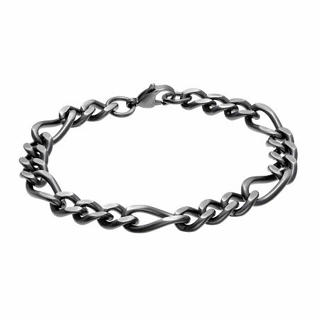 Click here for Mens Stainless Steel 8 1/2 Inch Figaro Chain Brace... prices