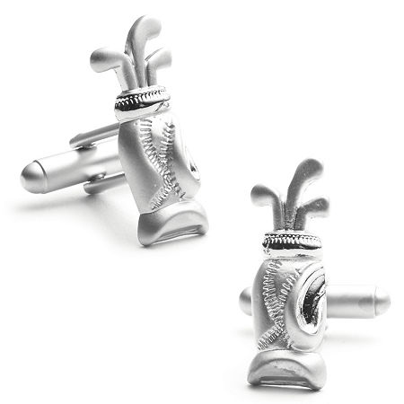 Click here for Plated Golf Bag Cufflinks - Silver prices