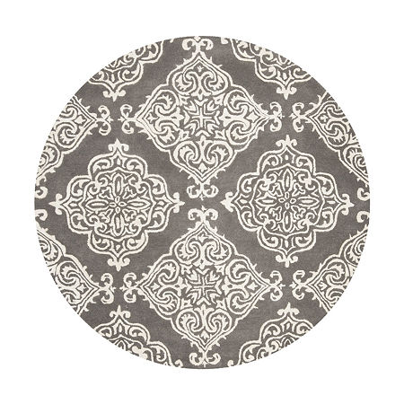Click here for Safavieh Glamour Collection Aubrey Damask Round Ar... prices