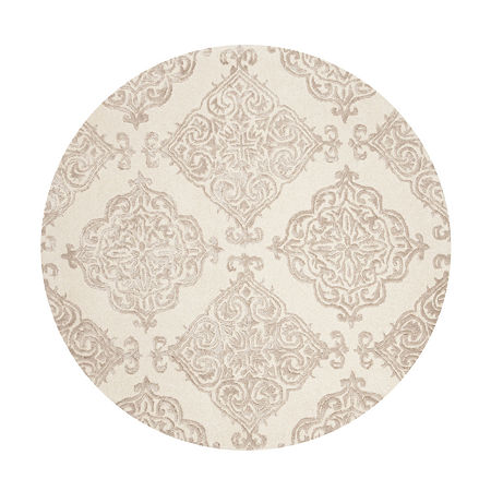 Click here for Safavieh Glamour Collection Aubrey Damask Round Ar... prices