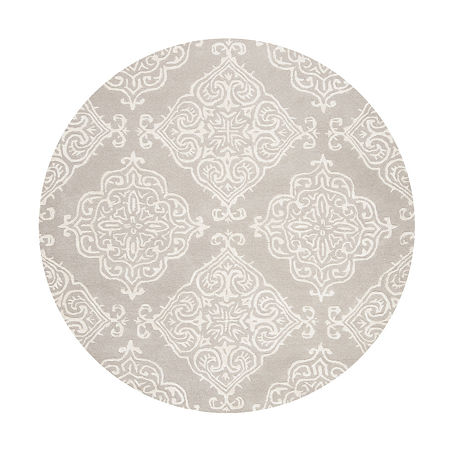 Click here for Safavieh Glamour Collection Aubrey Damask Round Ar... prices