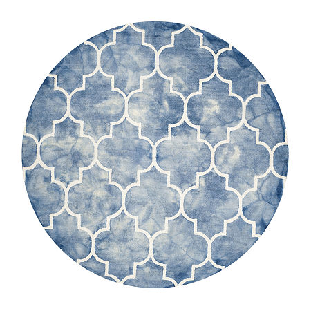 Click here for Safavieh Dip Dye Collection Sierra Geometric Round... prices