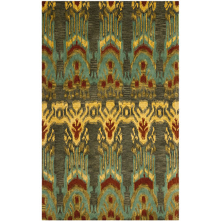 Click here for Safavieh Ikat Collection Euclid Geometric Area Rug... prices