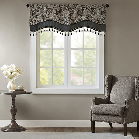 Click here for Madison Park Whitman Rod Pocket Scallop Valance  O... prices