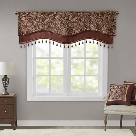 Click here for Madison Park Whitman Rod Pocket Scallop Valance  O... prices