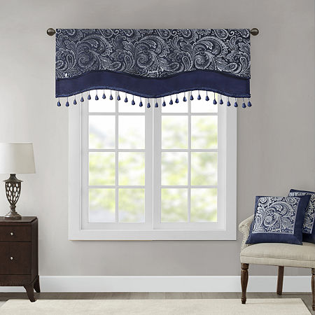 Click here for Madison Park Whitman Rod Pocket Scallop Valance  O... prices