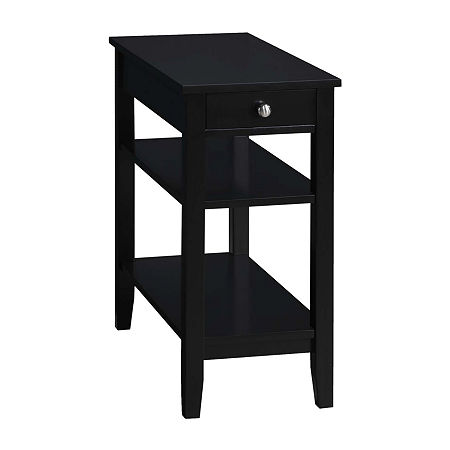 Click here for American Heritage Chairside Table  One Size  Black prices