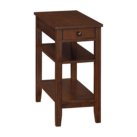 Click here for American Heritage Chairside Table  One Size  Brown prices