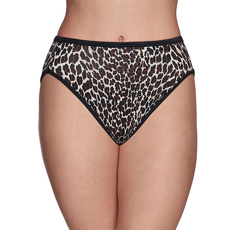 Vanity Fair Illumination High Cut Panty - 13108  7  Black