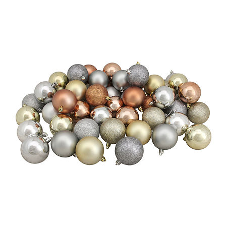 Click here for Northlight 3-Finish Ball 60-pc. Christmas Ornament... prices