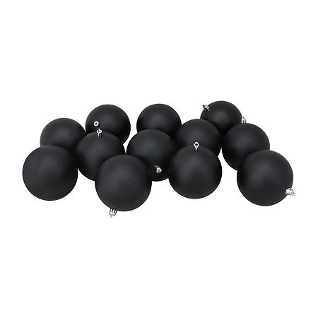 Click here for Northlight Black Matte Ball 12-pc. Christmas Ornam... prices