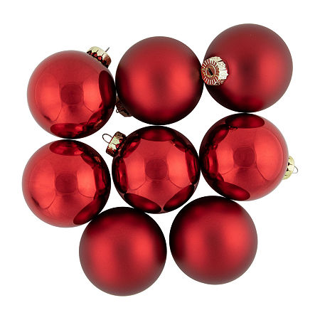Click here for Northlight Red Glass Ball 96-pc. Christmas Ornamen... prices