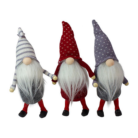 Click here for Northlight Standing Gnome 3-pc. Christmas Ornament... prices