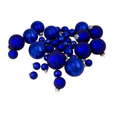 Click here for Northlight Multi Color Glass Ball 40-pc. Christmas... prices