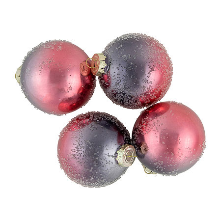 Click here for Northlight Hand Blown Textured Ball 4-pc. Christma... prices