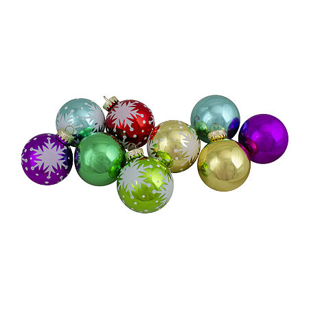 Click here for Northlight Ball Hanging Ball 9-pc. Christmas Ornam... prices