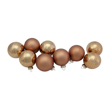 Click here for Northlight 2-Finish Glass Ball 9-pc. Christmas Orn... prices