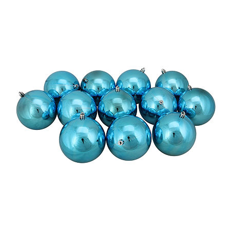 Click here for Northlight Blue Shiny Ball 12-pc. Christmas Orname... prices