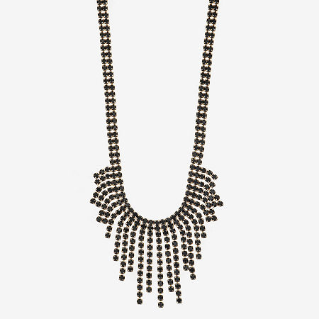 Click here for Mixit Gold Tone Womens 17 Inch Statement Necklace... prices