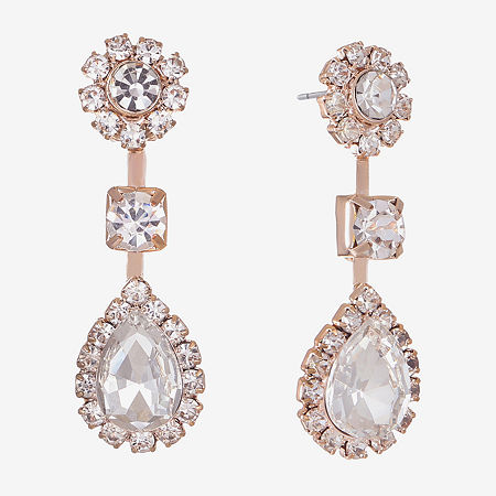 Click here for Monet Jewelry Timeless Rose Gold Womens Glass Hypo... prices