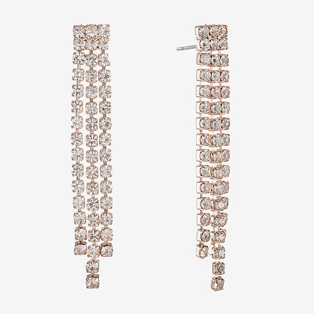 Click here for Monet Jewelry Timeless Rose Gold Womens Glass Hypo... prices