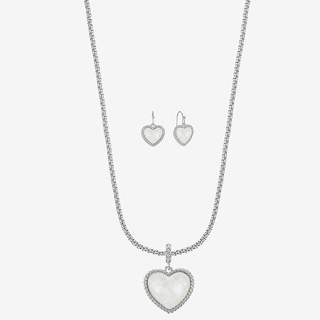 Click here for Liz Claiborne Pendant Necklace And Drop Earring Wo... prices