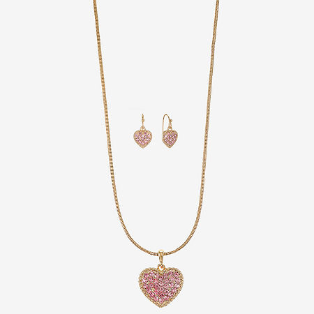 Click here for Liz Claiborne Pendant Necklace And Drop Earring Wo... prices