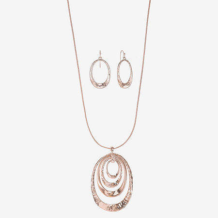 Click here for Liz Claiborne Pendant Necklace And Drop Earring Wo... prices