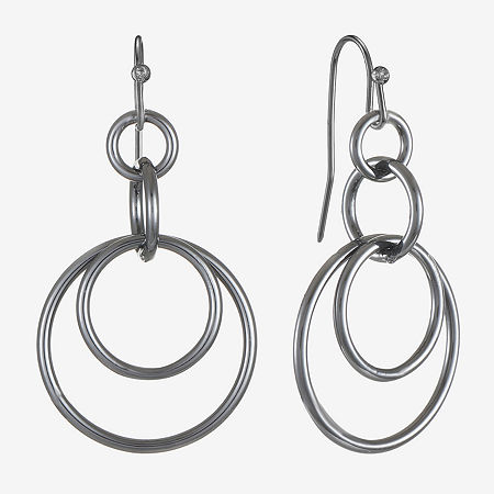 Click here for Liz Claiborne Orbital Womens Drop Earrings  One Si... prices