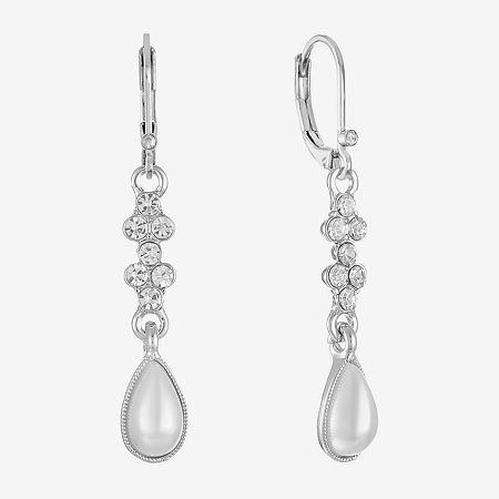Click here for Monet Jewelry Timeless Womens Glass Simulated Pear... prices