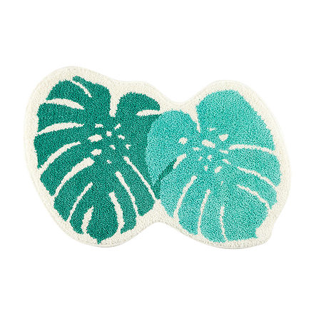 Click here for Town And Country Monstera Bath Rug  One Size  Gree... prices