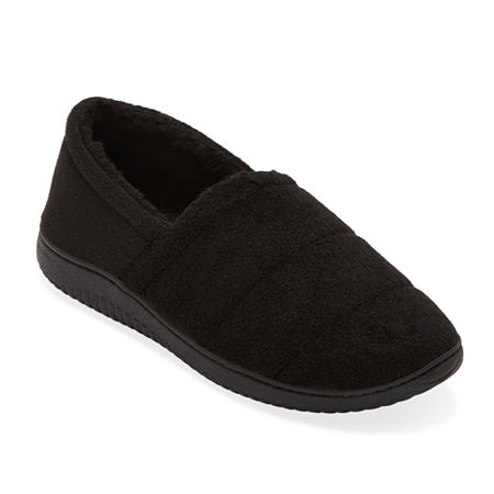 Click here for St. Johns Bay Suede Scuff Mens Memory Foam Clog Sl... prices
