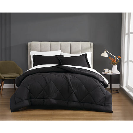 Click here for Cannon Solid Percale Midweight Comforter Set  One... prices