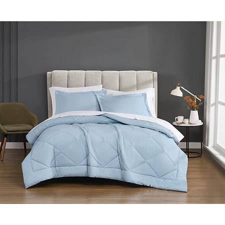 Click here for Cannon Solid Percale Midweight Comforter Set  One... prices