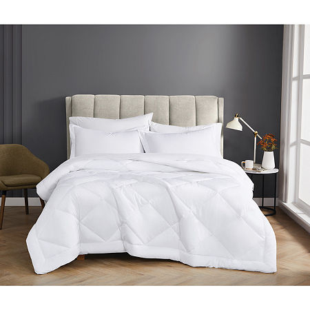 Click here for Cannon Solid Percale Midweight Comforter Set  One... prices