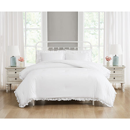 Click here for The Farmhouse By Rachel Ashwell Ruffled Washed Mid... prices