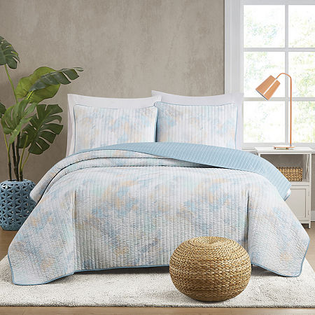 Click here for Truly Soft Hannah Watercolor Quilt Set  One Size... prices