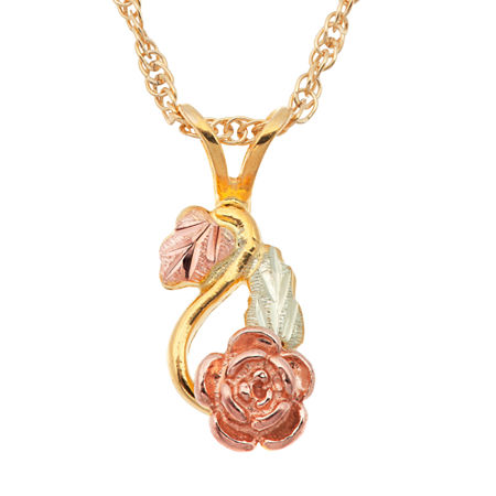 Click here for Landstroms Black Hills Gold 10K Gold Pendant Neckl... prices