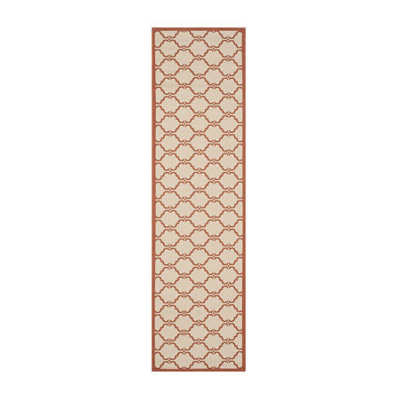 Click here for Safavieh Courtyard Collection Jobeth Geometric Ind... prices