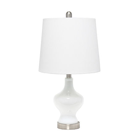 Lalia Home Classix Paseo Table Lamp w/White Fabric Shade