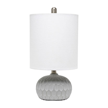 Click here for Lalia Home Organix Concrete Thumbprint Table Lamp... prices